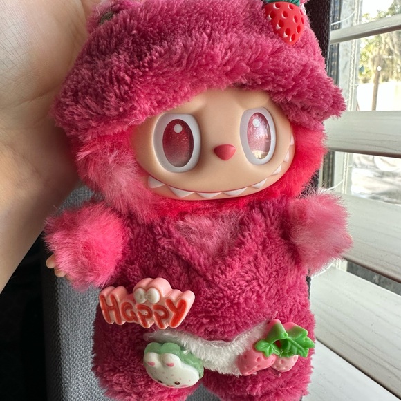Labubu | Toys | Strawberry Bear Outfit For 7cm Doll | Poshmark